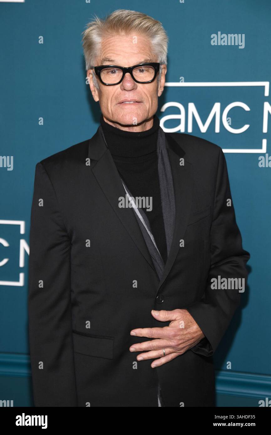 New York, USA. 09th Apr, 2025. Harry Hamlin attends the AMC Networks ...