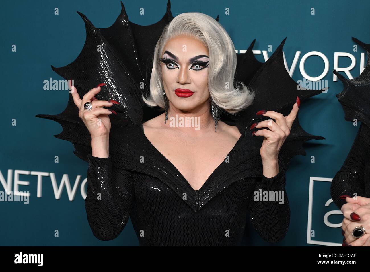 New York, USA. 09th Apr, 2025. Swanthula Boulet attends the AMC ...