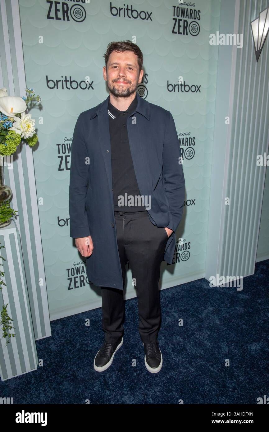 NEW YORK, NEW YORK - APRIL 09: Sam Yates attends Agatha Christie's ...