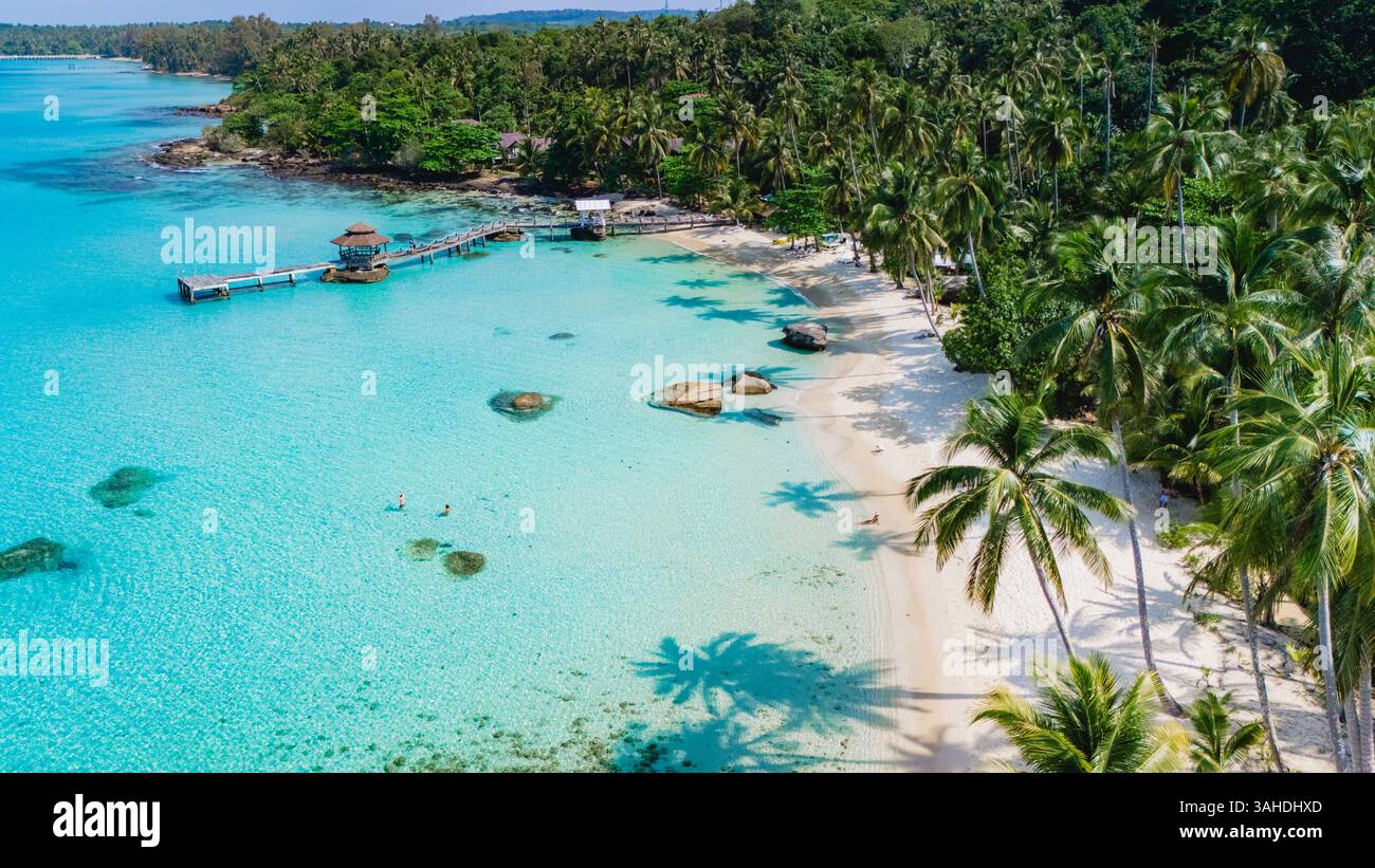 Explore the stunning beauty of Koh Kood Island, Thailand, with its crystal clear waters and ...