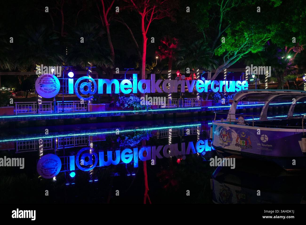 Melaka, Malaysia - Mar 25, 2025: View of the Melaka River Cruise from ...