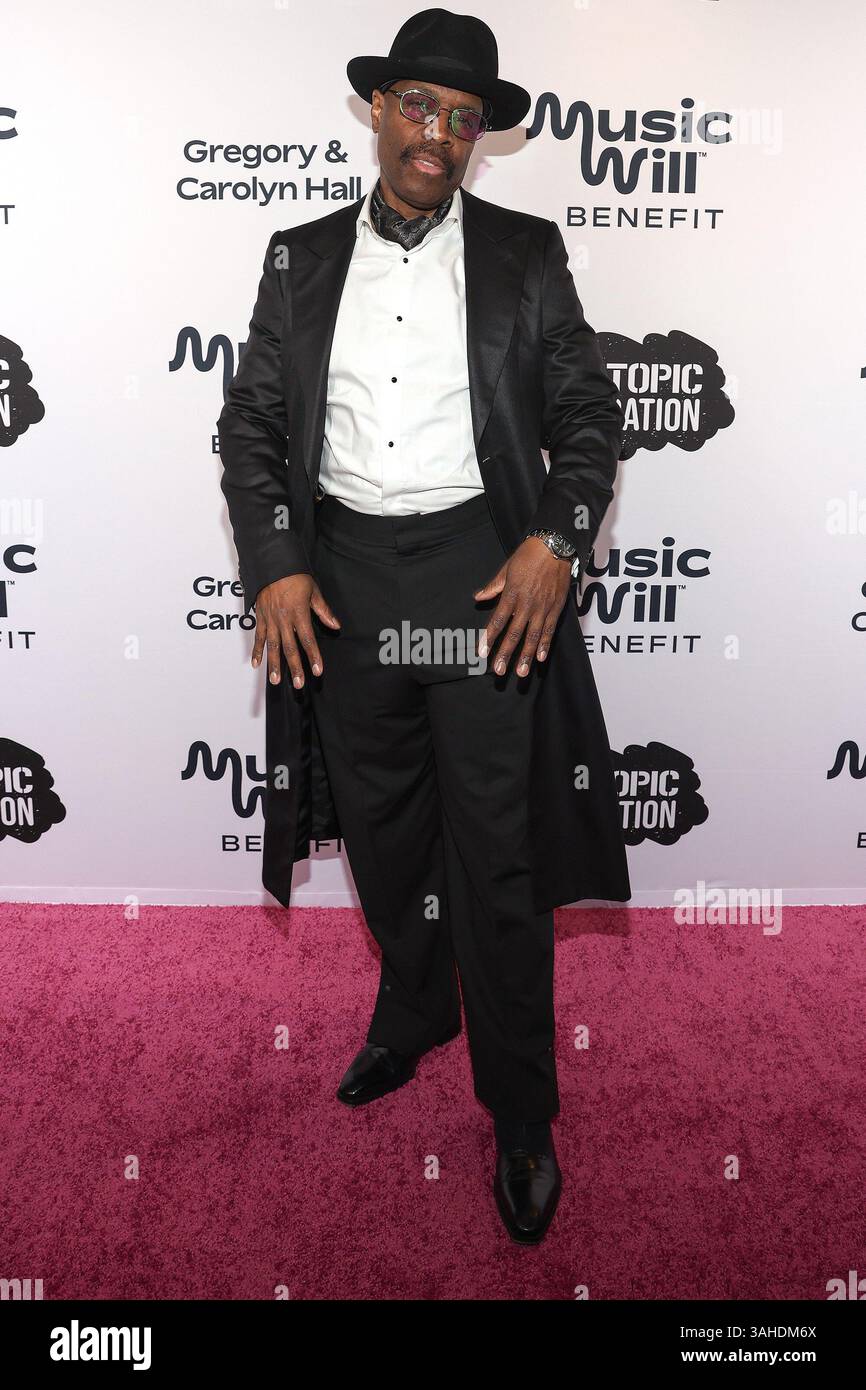 Michael Bearden at arrivals for Music Will 2025 Benefit, Gotham Hall ...