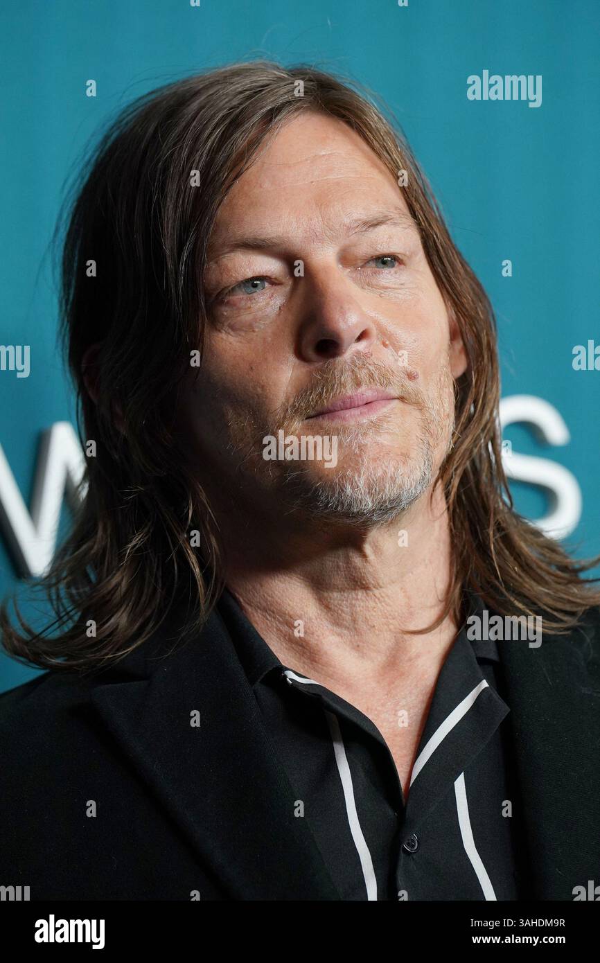 Ny. 09th Apr, 2025. Norman Reedus at arrivals for AMC Networks 2025 ...