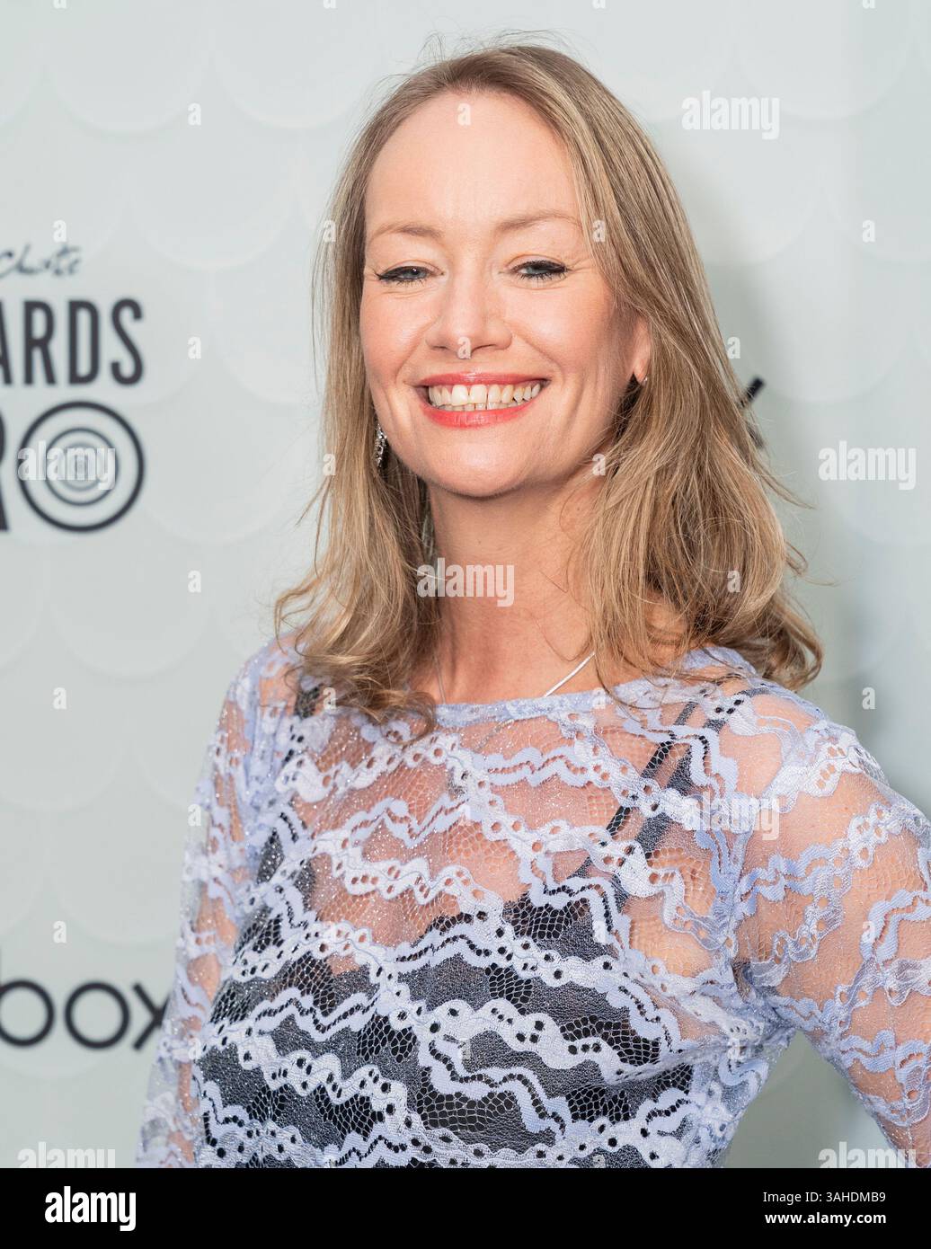 New York, USA. 09th Apr, 2025. Joanna Pickering attends US premiere of ...