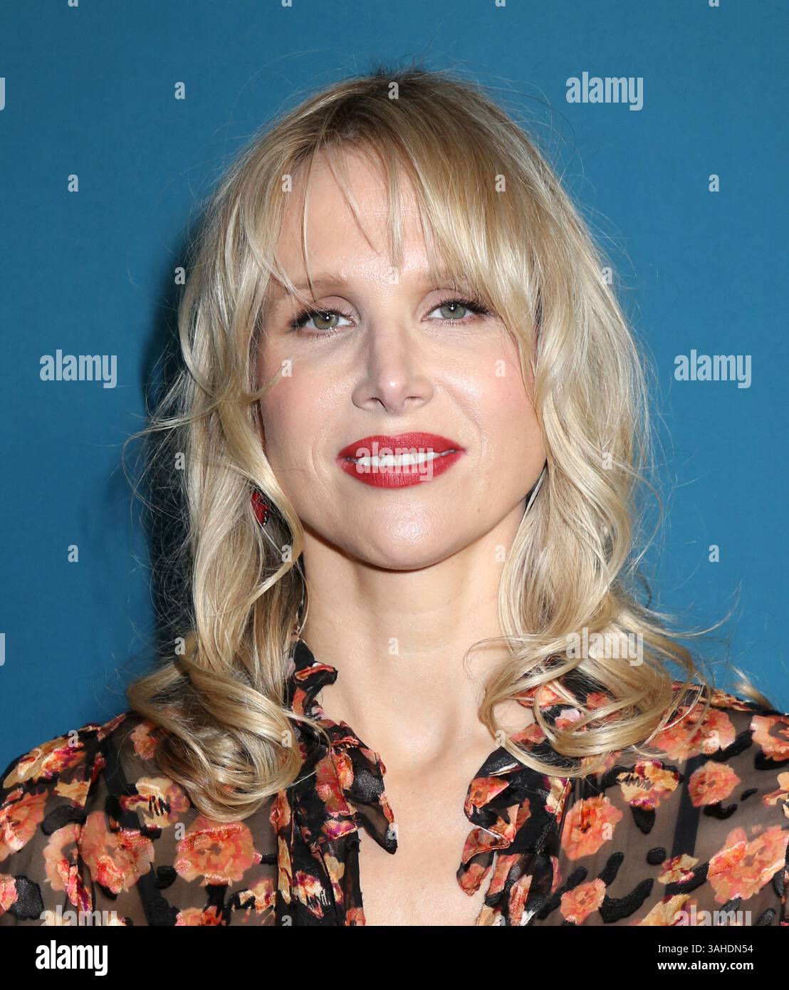 New York City, USA. 09th Apr, 2025. Lucy Punch attending the AMC ...