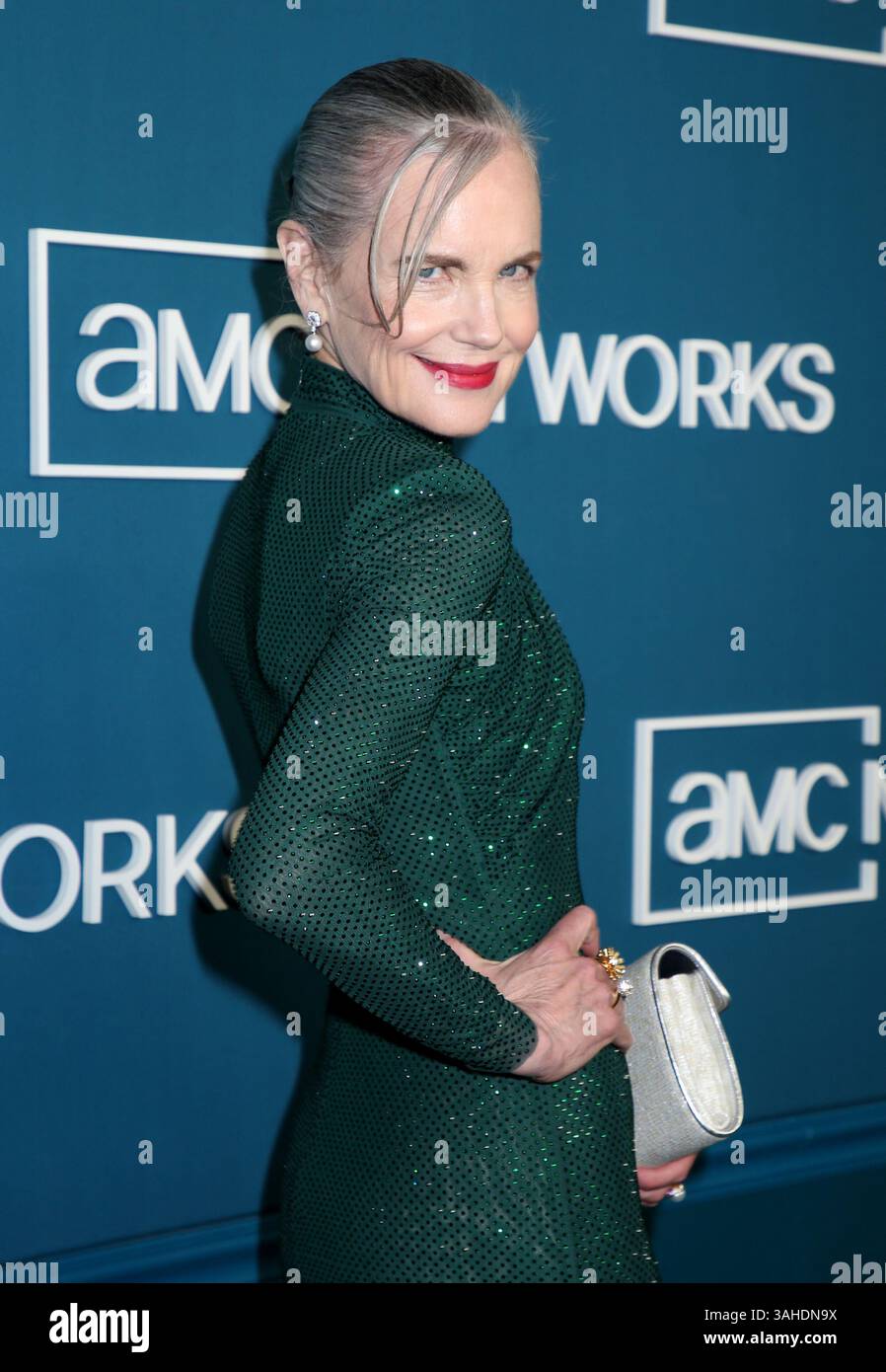New York City, USA. 09th Apr, 2025. Elizabeth McGovern attending the ...