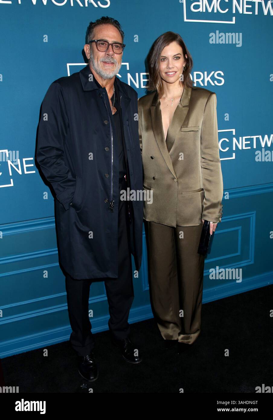 New York City, USA. 09th Apr, 2025. Jeffrey Dean Morgan and Lauren ...