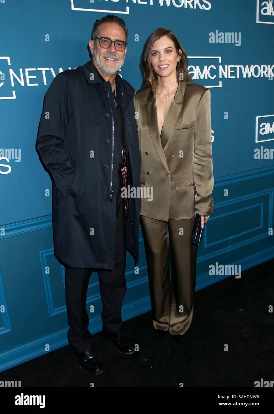 New York City, USA. 09th Apr, 2025. Jeffrey Dean Morgan and Lauren ...