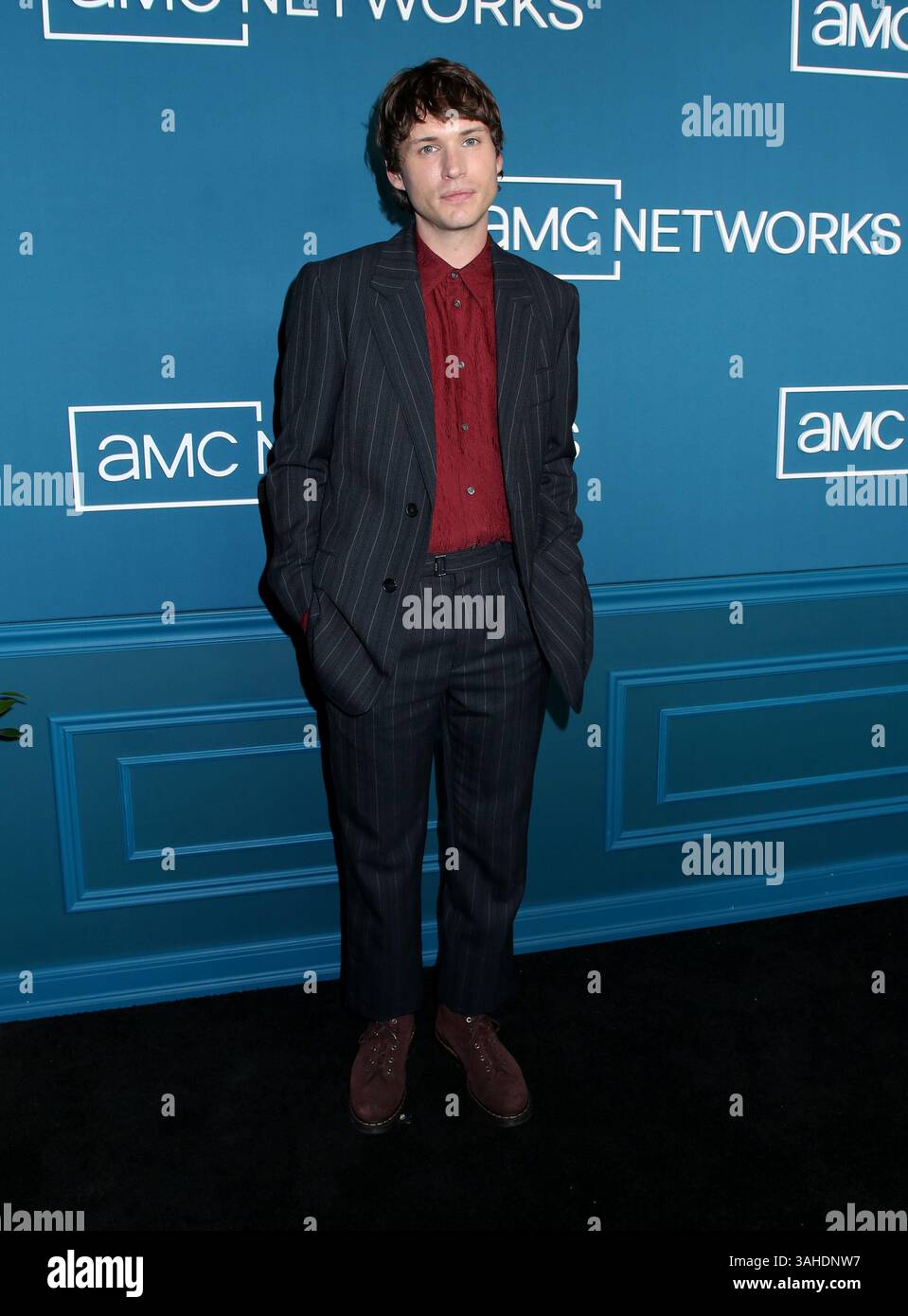 New York City, USA. 09th Apr, 2025. Nicholas Denton attending the AMC ...