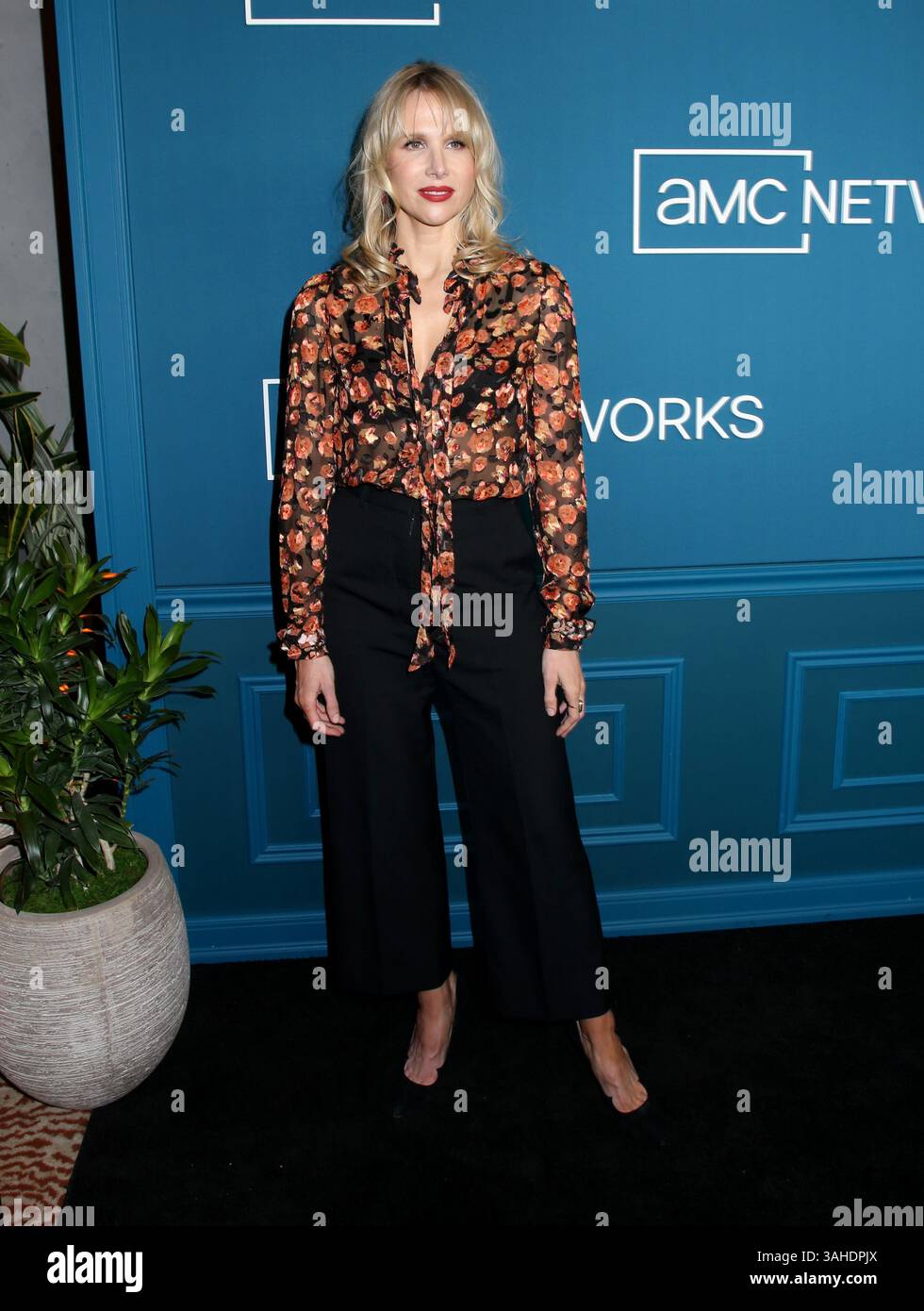 New York City, USA. 09th Apr, 2025. Lucy Punch attending the AMC ...