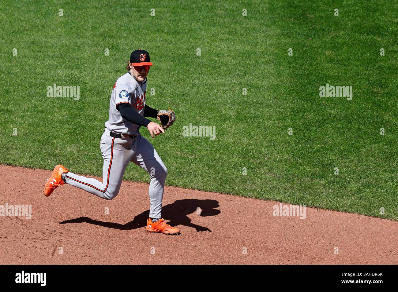 KANSAS CITY, MO - APRIL 06: Baltimore Orioles shortstop Gunnar ...