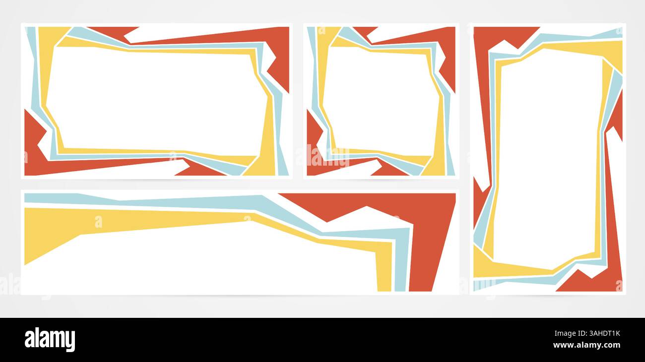 Fractal frames Stock Vector Images - Alamy