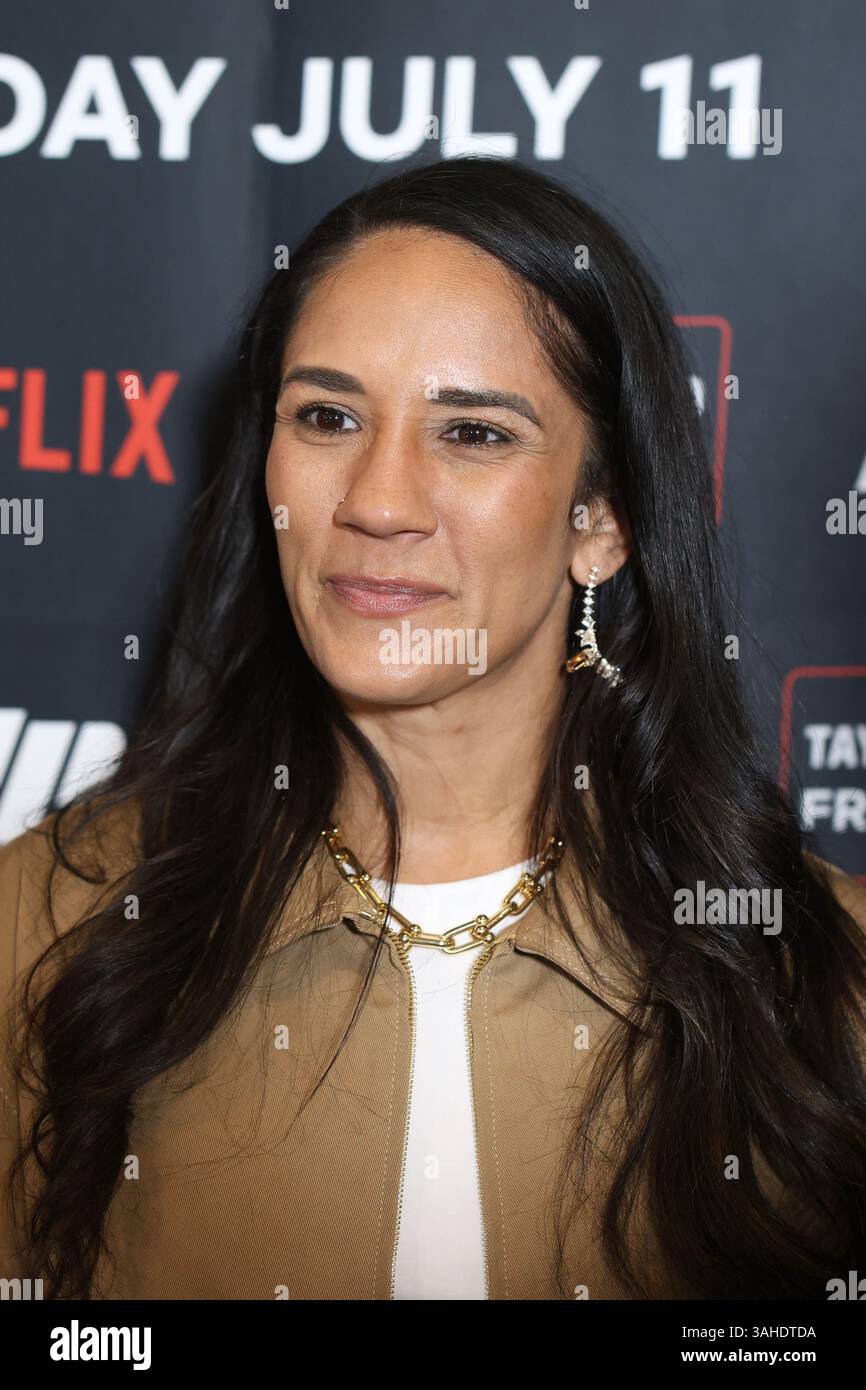 New York, United States. 09th Apr, 2025. Amanda Serrano attends the ...