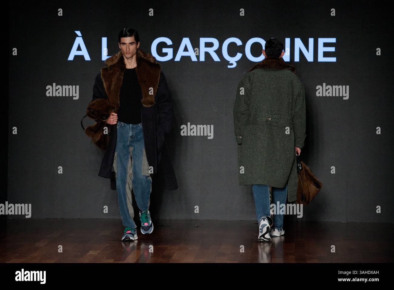 Model on the runway for À La Garçonne during the 59th edition of São ...