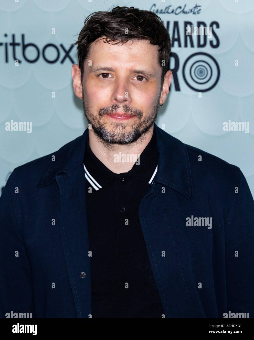 Ny. 09th Apr, 2025. Sam Yates at arrivals for AGATHA CHRISTIE'S TOWARDS ...