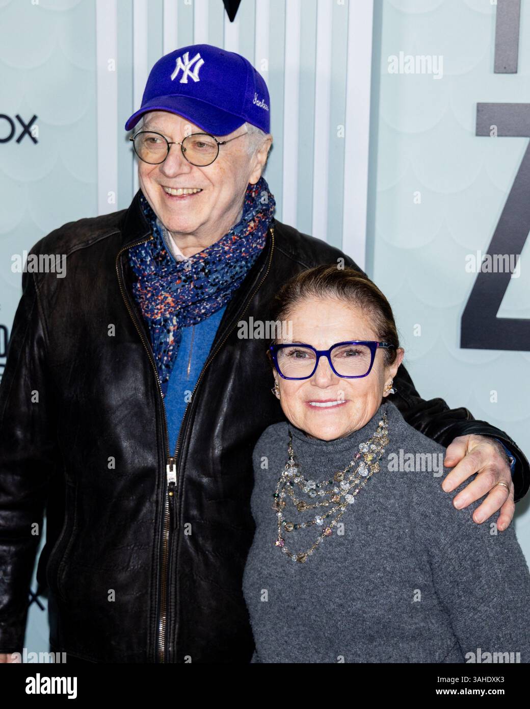 Ny. 09th Apr, 2025. Tovah Feldshuh, Andrew Levy at arrivals for AGATHA ...