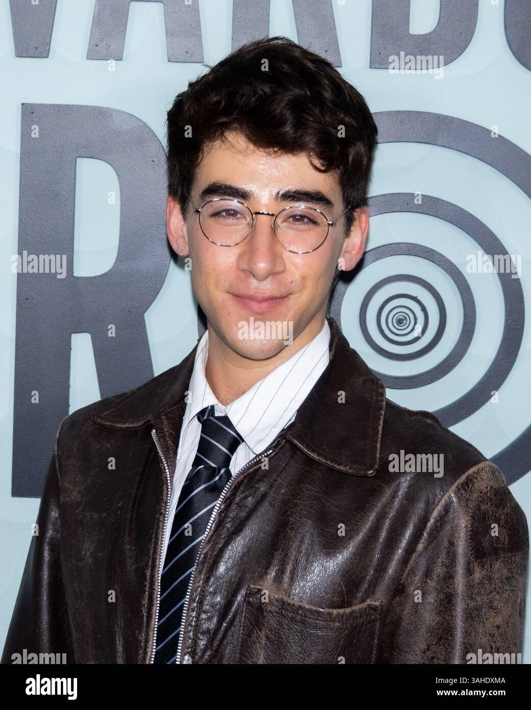 Ny. 09th Apr, 2025. Nick Pugliese at arrivals for AGATHA CHRISTIE'S TOWARDS ZERO Premiere ...