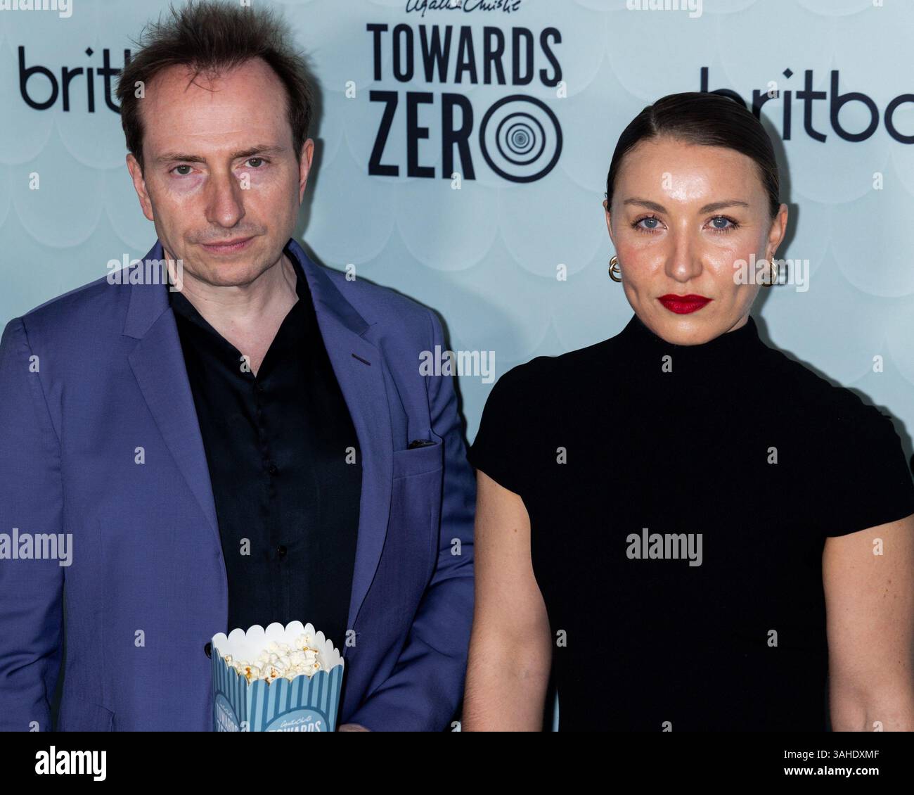 Ny. 09th Apr, 2025. Damien Timmer, Rebecca Durbin at arrivals for ...