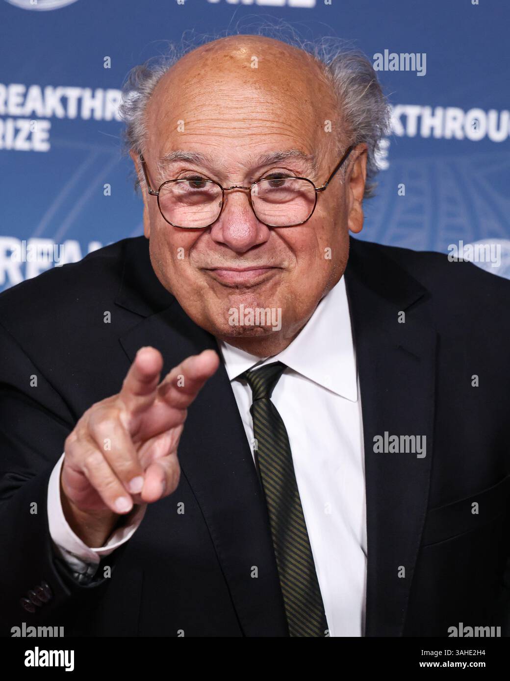 SANTA MONICA, LOS ANGELES, CALIFORNIA, USA - APRIL 05: Danny DeVito ...