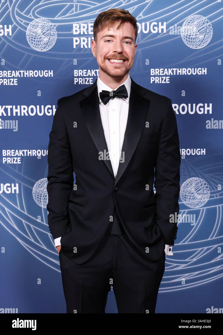 SANTA MONICA, LOS ANGELES, CALIFORNIA, USA - APRIL 05: MrBeast (Jimmy ...