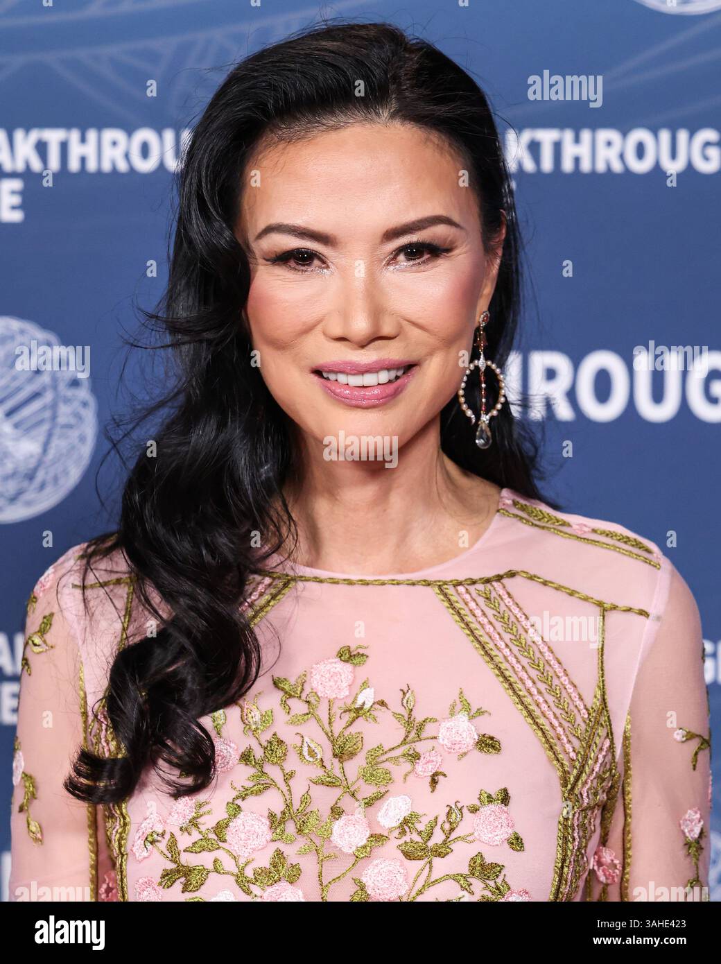 SANTA MONICA, LOS ANGELES, CALIFORNIA, USA - APRIL 05: Wendi Murdoch ...