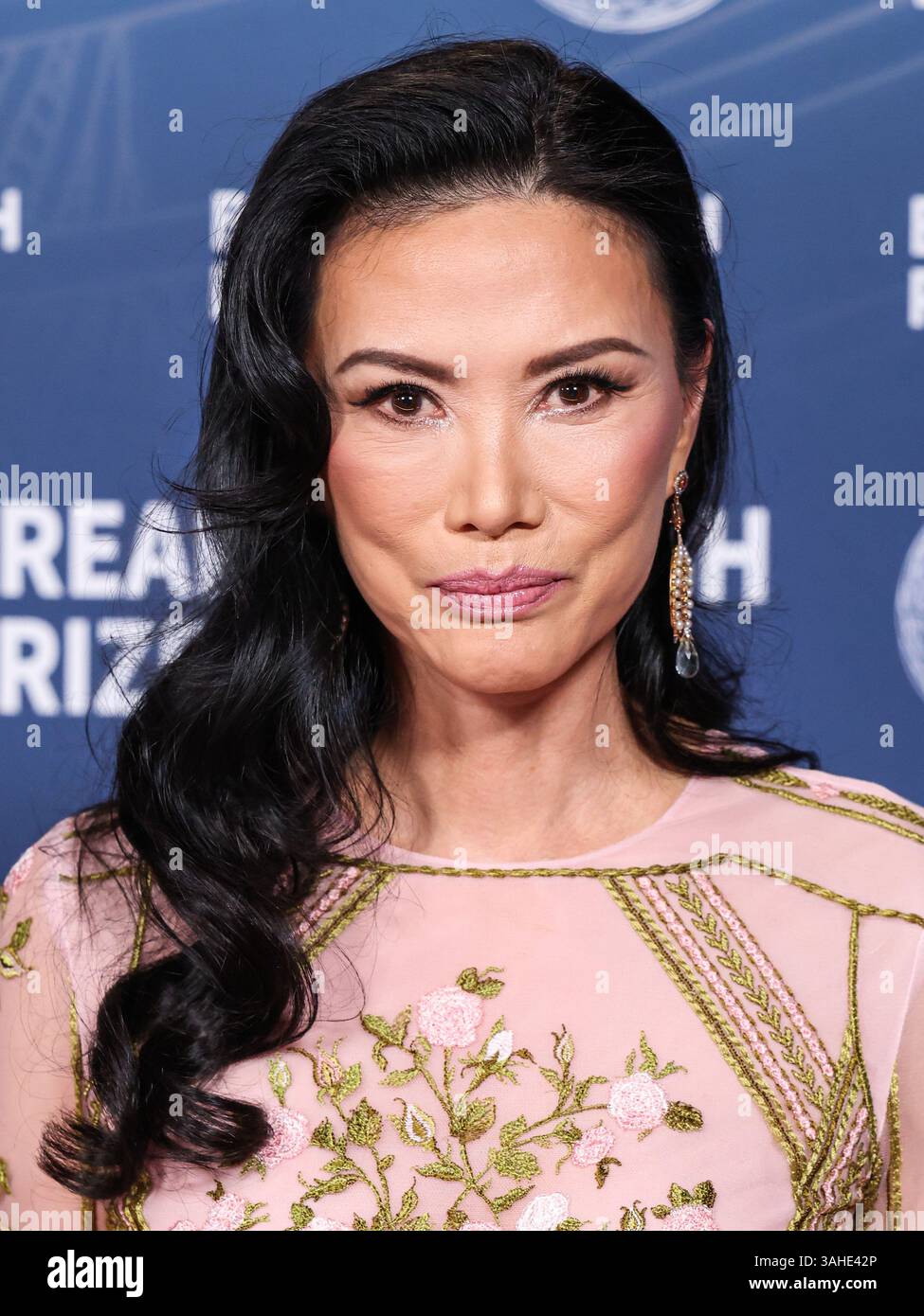 SANTA MONICA, LOS ANGELES, CALIFORNIA, USA - APRIL 05: Wendi Murdoch ...