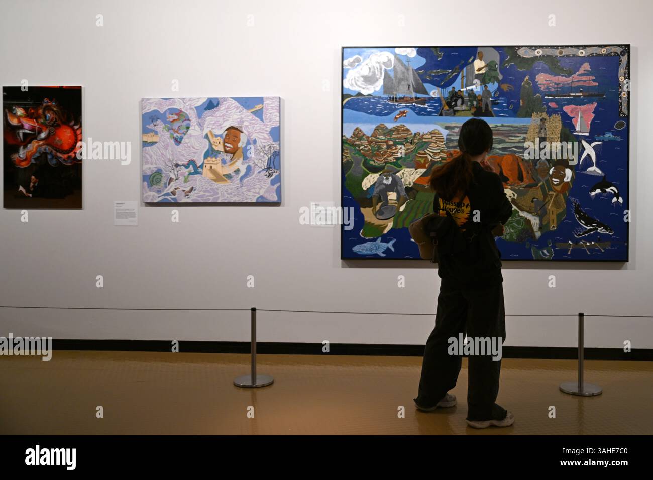 Sydney, Australia. 10th Apr, 2025. The exhibition launch of Our Story ...