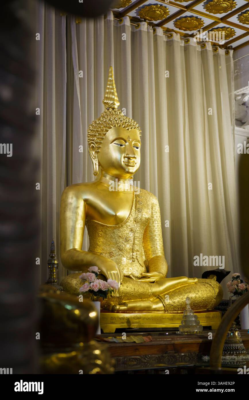 The image showcases the Temple of the Sacred Tooth Relic in Kandy, Sri ...