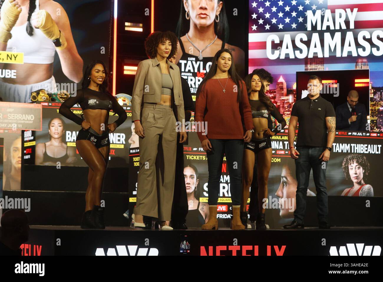 Tamm Thibeault and Mary Casamassa attend the Most Valuable Promotions ...