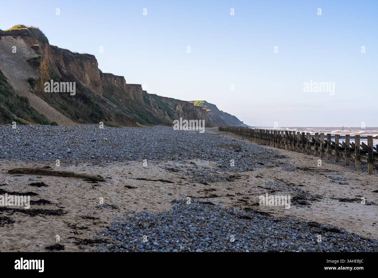 Coastal cliffs west of sheringham hi-res stock photography and images ...