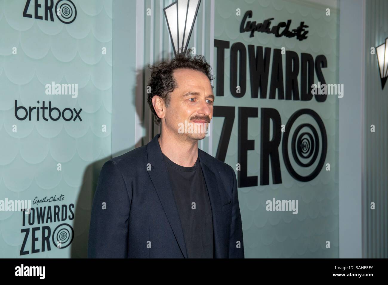 New York, United States. 09th Apr, 2025. Matthew Rhys attends Agatha ...