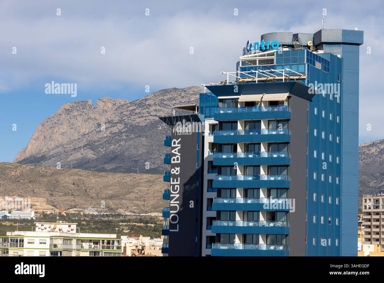 Benidorm Spain, 3rd March 2025: Photo of the famous Hotel Madeira ...