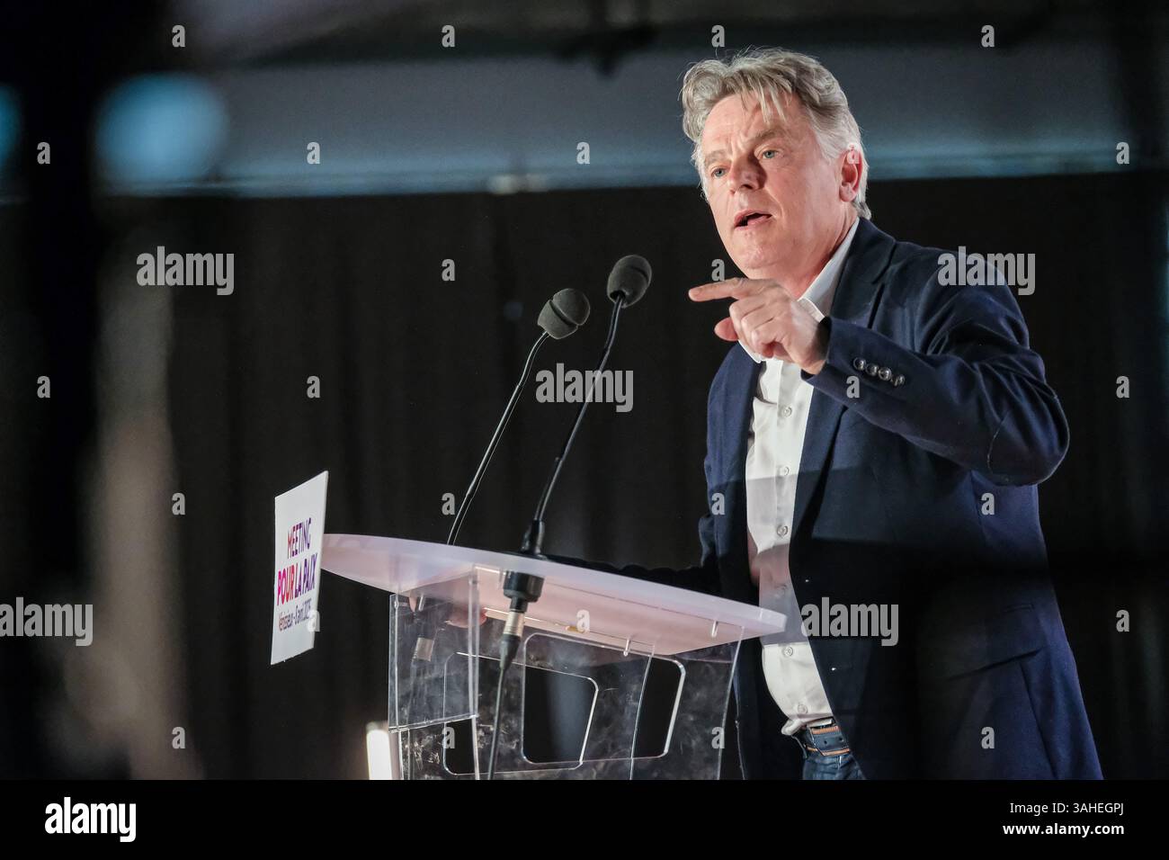 Fabien Roussel, National Secretary of the French Communist Party during ...