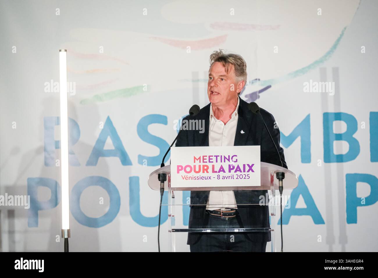 Fabien Roussel, National Secretary of the French Communist Party during ...