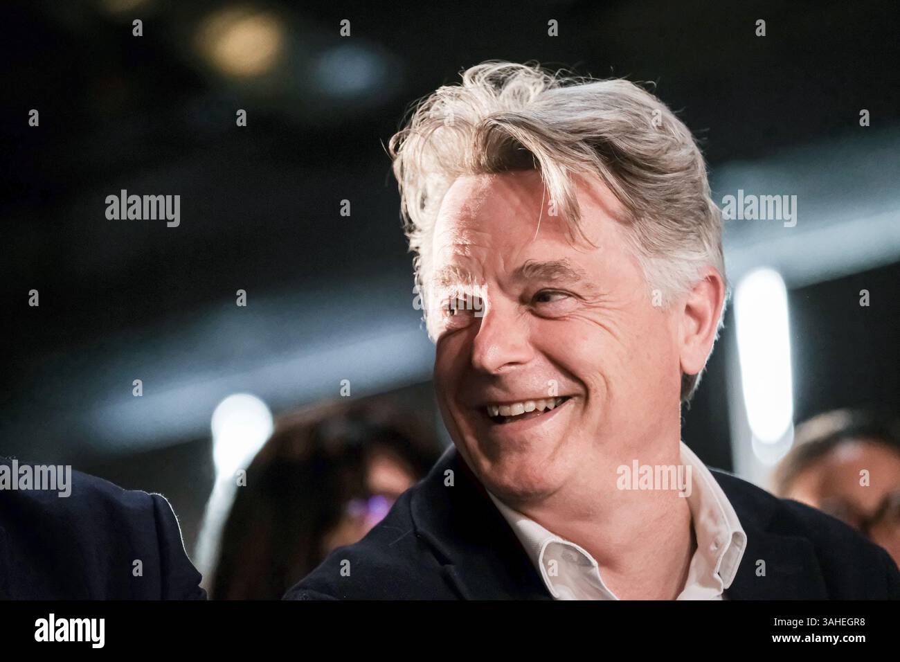 Portrait of Fabien Roussel, national secretary of the French Communist ...