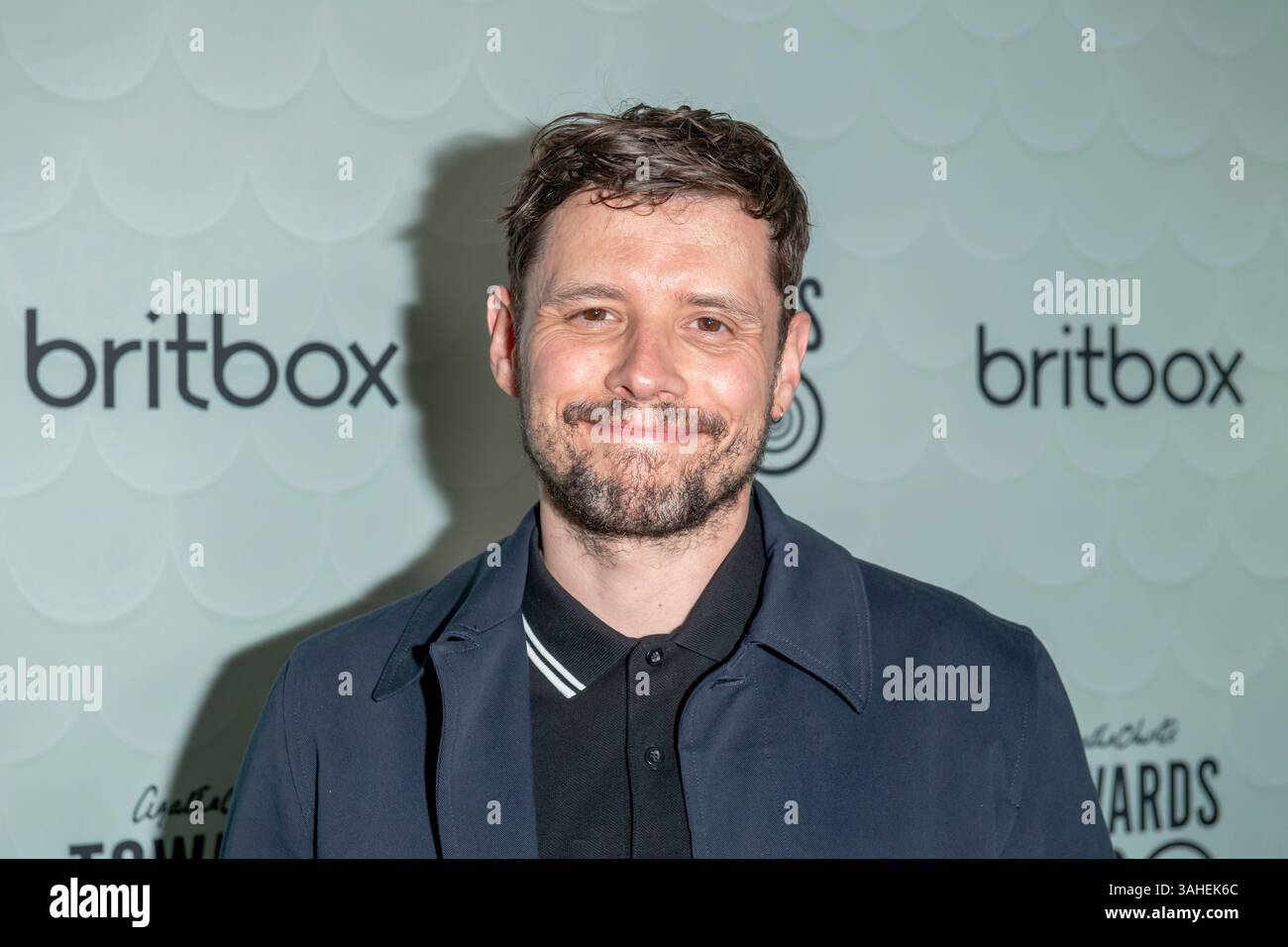 New York, USA. 9th Apr, 2025. Sam Yates attends Agatha Christie's ...