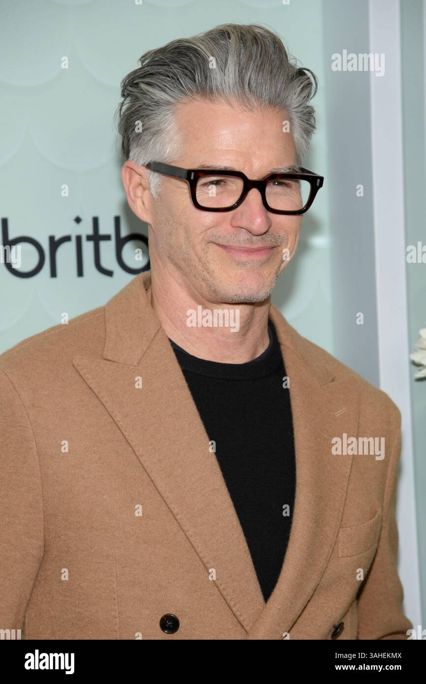 New York, USA. 09th Apr, 2025. Eric Rutherford attends Agatha Christie ...