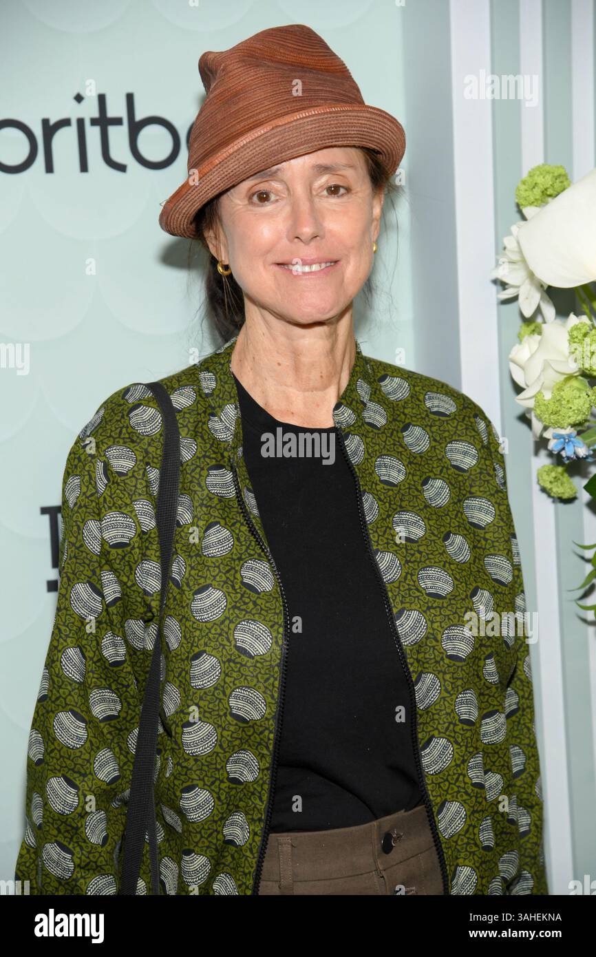 New York, USA. 09th Apr, 2025. Julie Taymor attends Agatha Christie's ...
