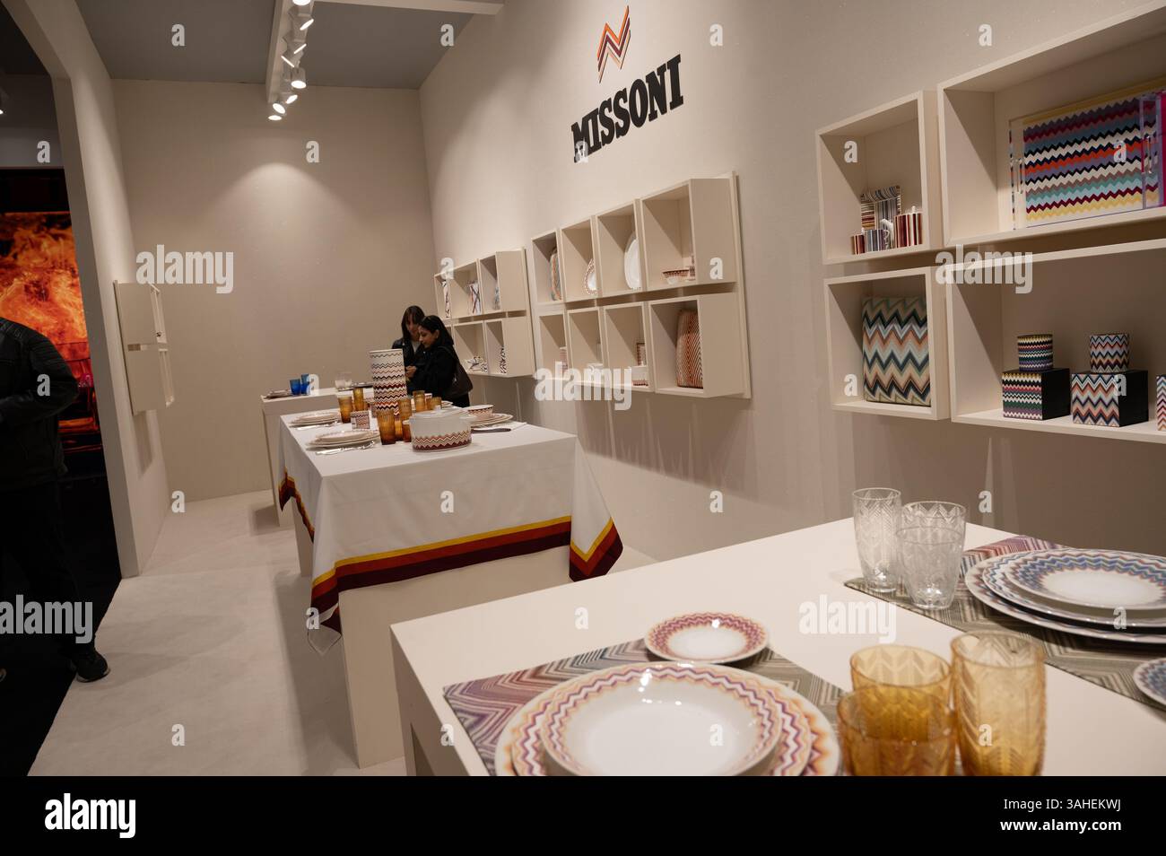 Milano, Italy. 08th Apr, 2025. On April 8, 2025, in Milan, Italy, the ...