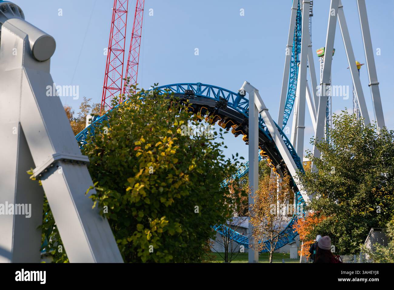 Amusement park ride technical hi-res stock photography and images - Alamy