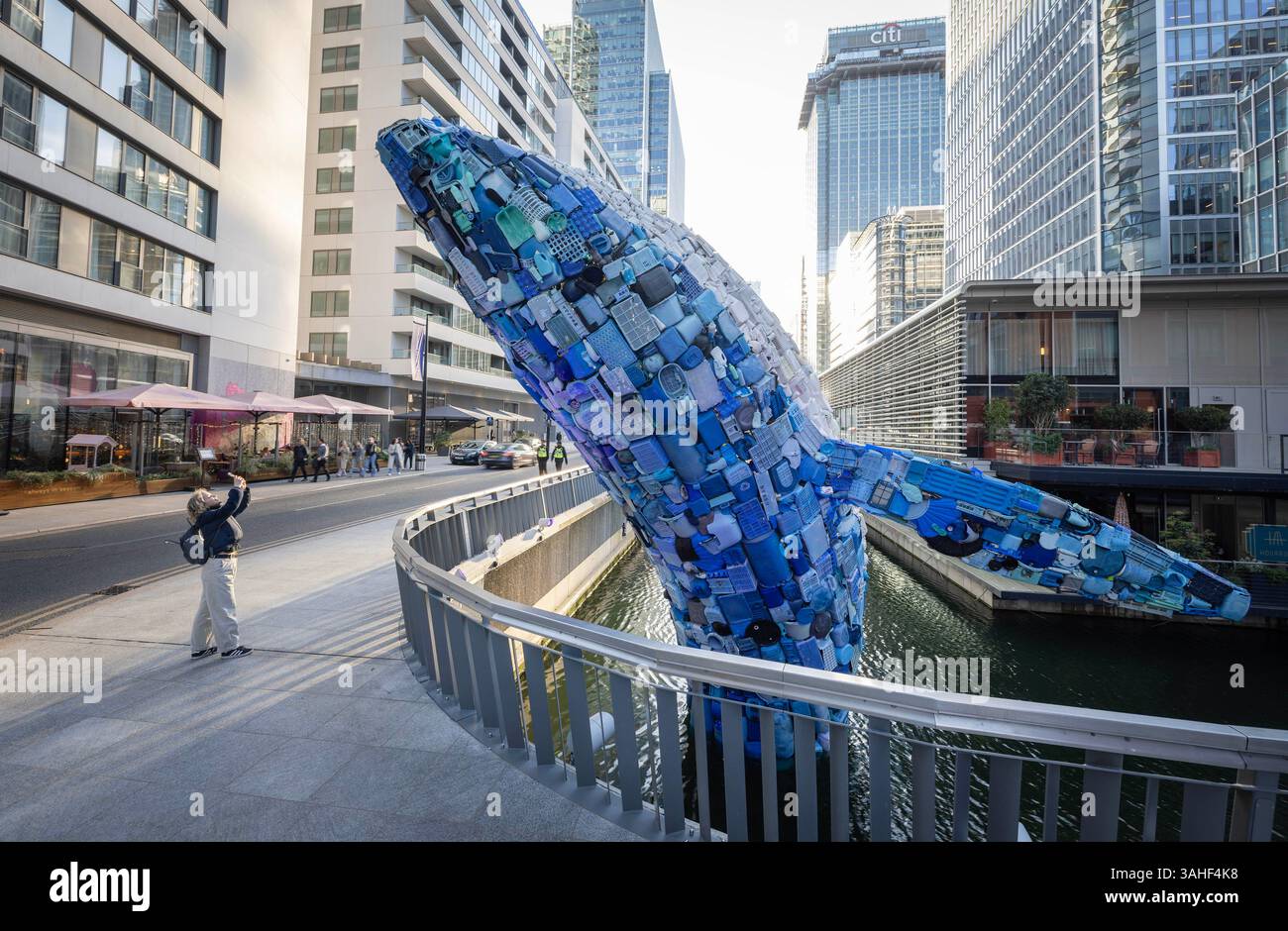 EDITORIAL USE ONLY General views of 'Whale on the Wharf (Skyscraper ...