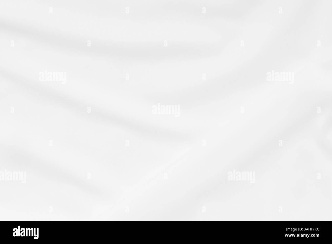 Soft focus white smooth ripple linen fabric texture background Stock ...