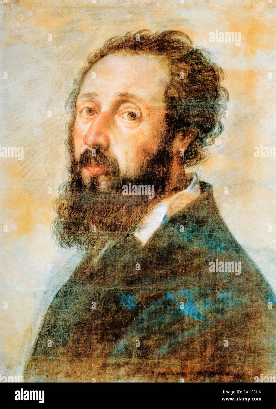 Giulio Romano, Self-portrait painting of the Italian Renaissance ...