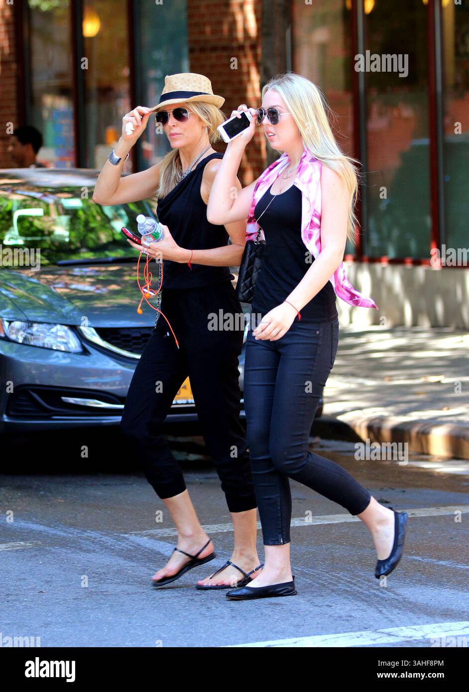 Marla Maples and her daughter Tiffany Trump out and about in Soho, New ...