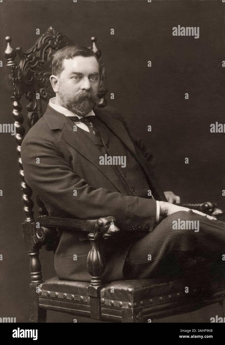 John Singer Sargent (1856-1925), portrait photograph of the American ...