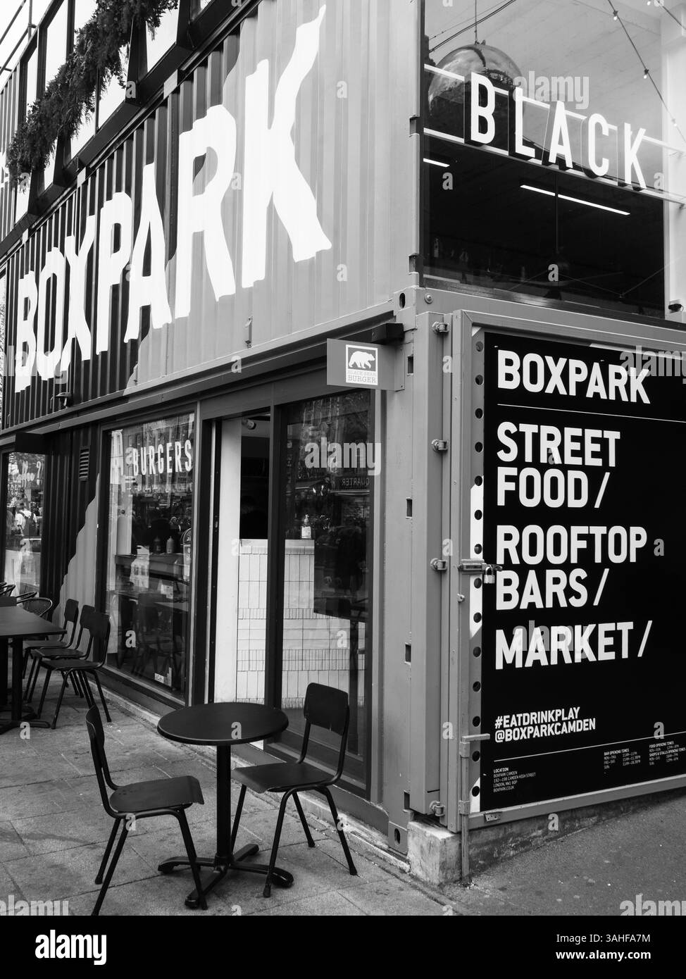 Boxpark camden hi-res stock photography and images - Alamy