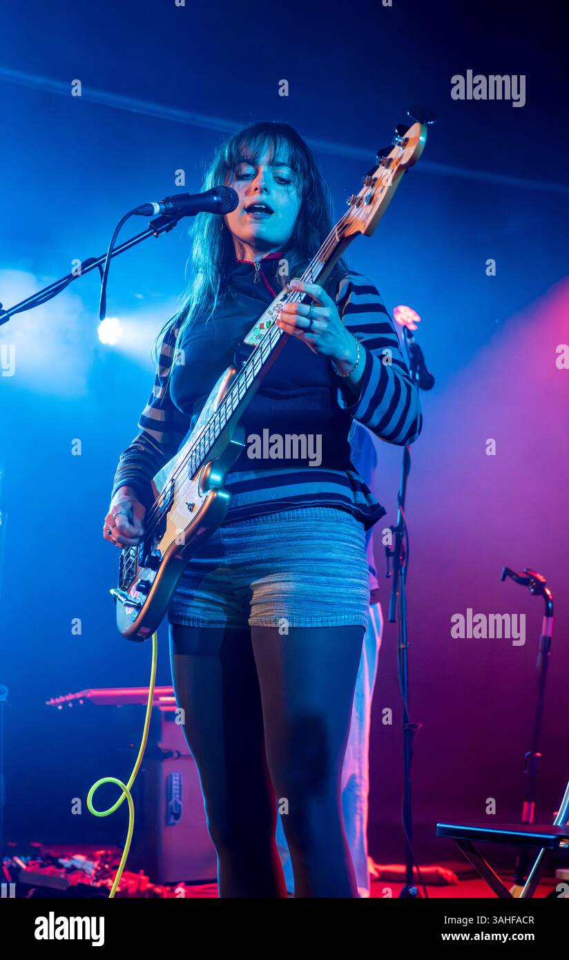 Leeds, UK. 9th Apr, 2025. English alternative rock band Black Country ...