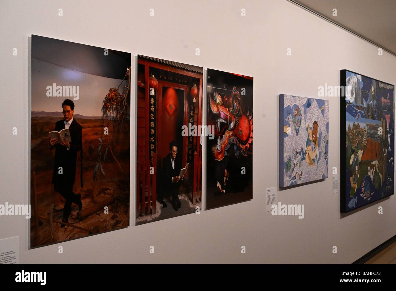 Sydney, Australia. 10th Apr, 2025. The exhibition launch of Our Story ...