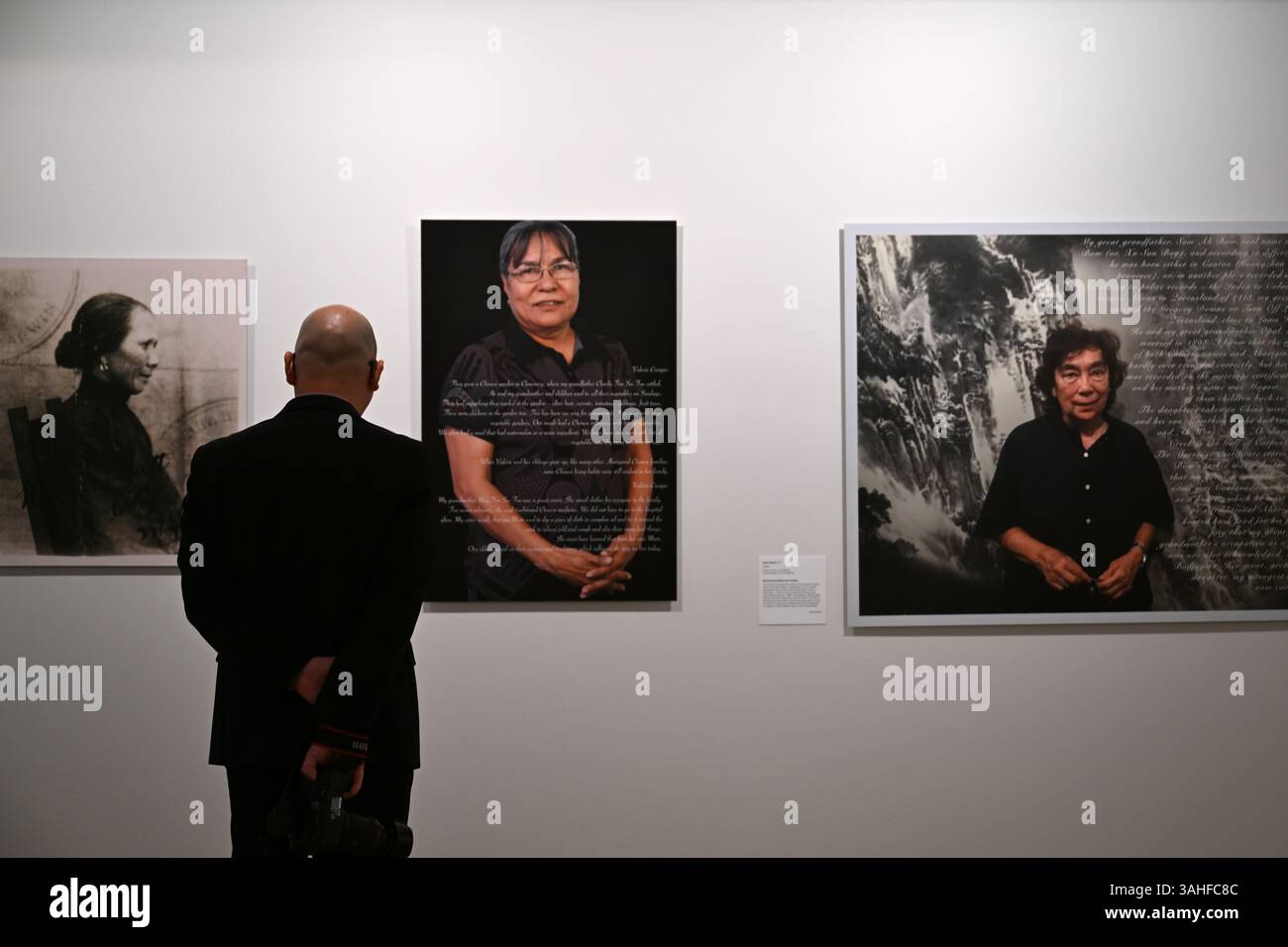 Sydney, Australia. 10th Apr, 2025. The exhibition launch of Our Story ...