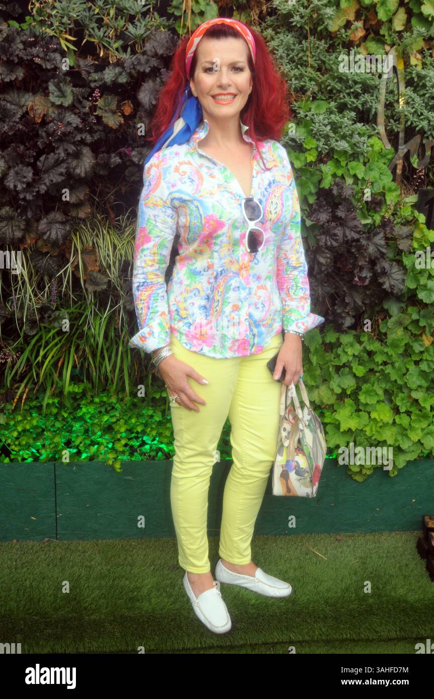 Cleo Rocos attends 2014 launch party of the OnBlackheath Festival on ...
